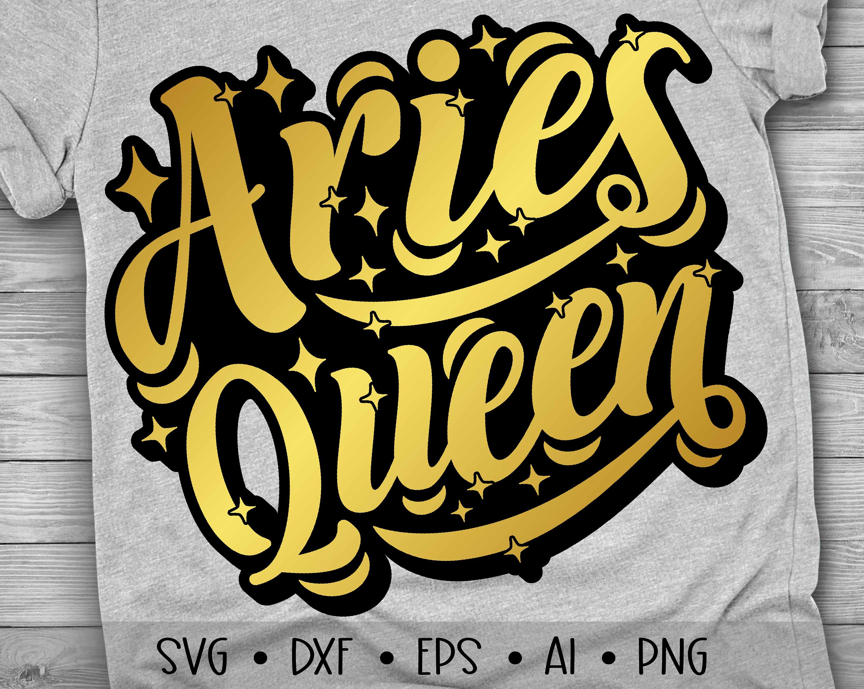 Aries Queen Svg Birthday Queen Svg It's My Birthday Svg | Etsy