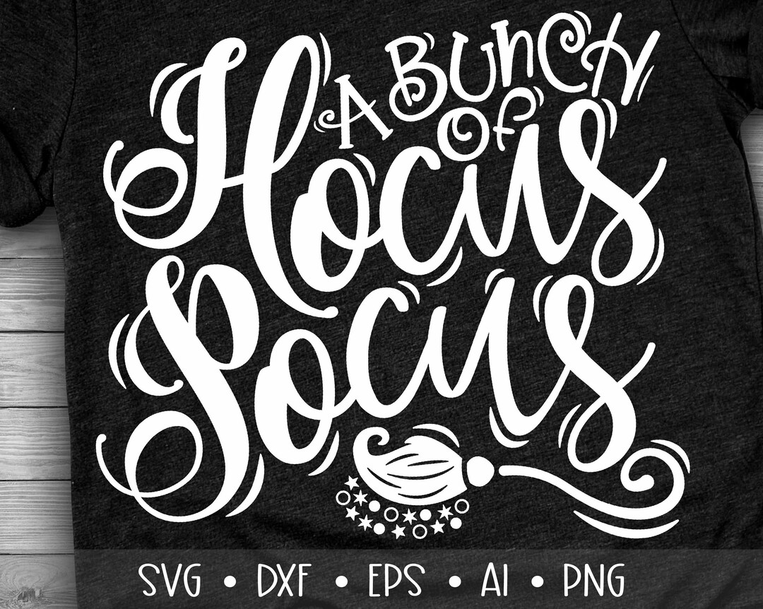 A Bunch of Hocus Pocus, Halloween Svg, Hocus Pocus, Spell on You, Witch ...