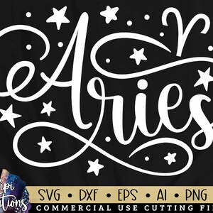 Aries SVG, Zodiac SVG, Horoscope Svg, Astrology Signs Svg, Zodiac ...