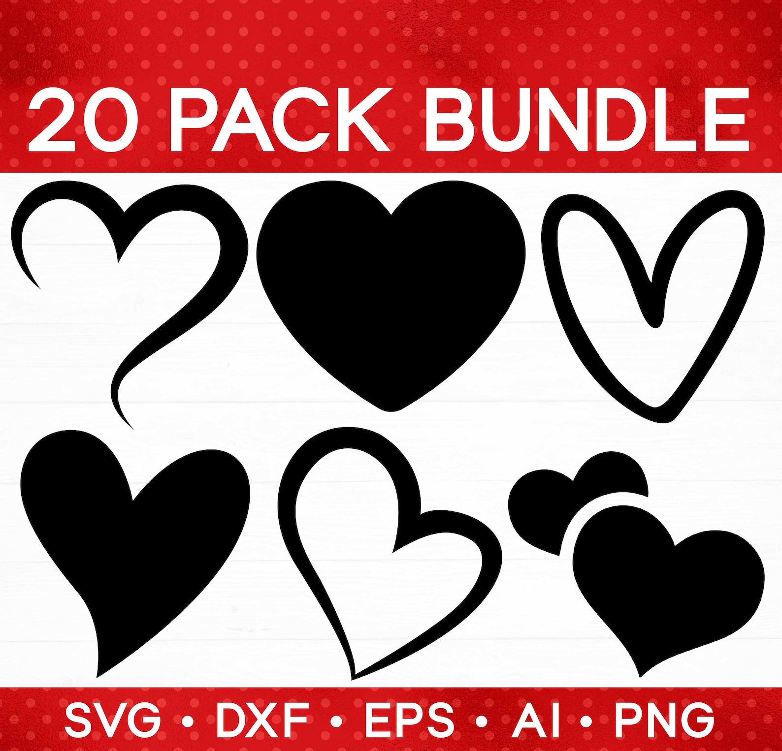 Heart SVG Bundle Heart Clipart Sketch Heart Svg Simple | Etsy