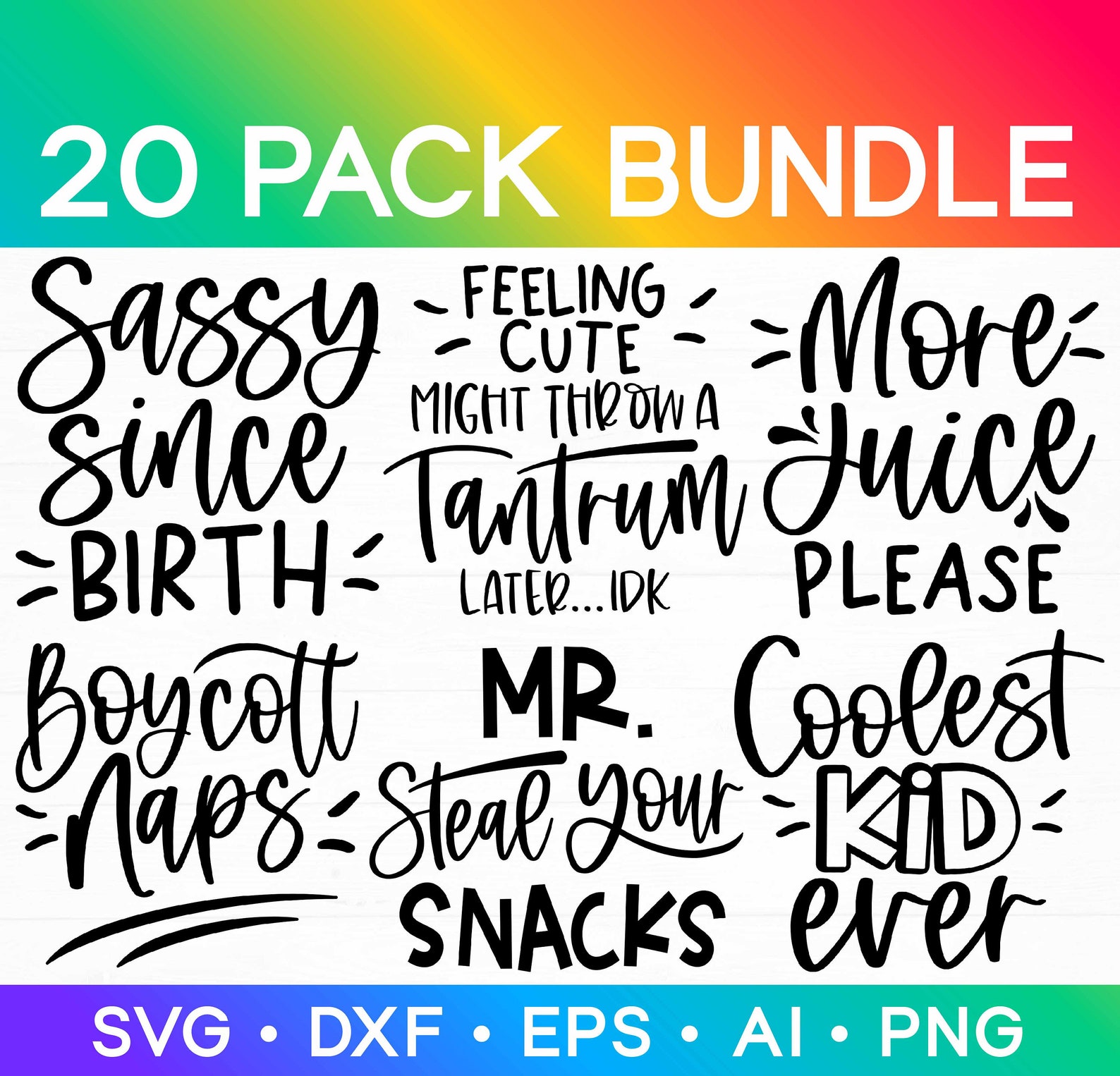 Cool Kids SVG Bundle Toddler Svg Funny Kids SVG Cool Kid | Etsy