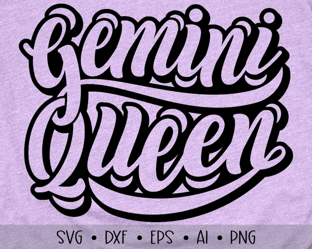 Gemini Queen Svg, Birthday Queen Svg, It's My Birthday Svg, Afro Queen ...