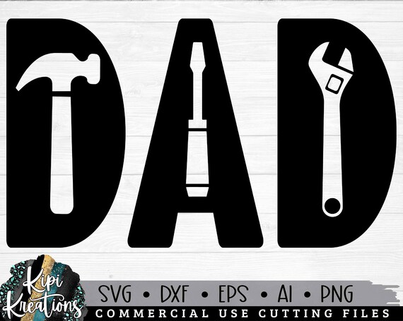 Dad With Tools Svg Funny Dad SVG Daddy SVG Father SVG Dad | Etsy
