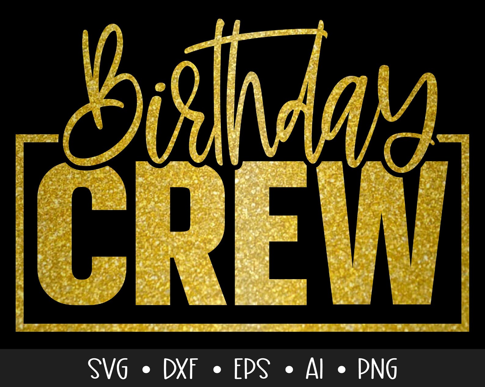 Birthday Crew Svg Birthday Svg Birthday Saying Svg Birthday - Etsy