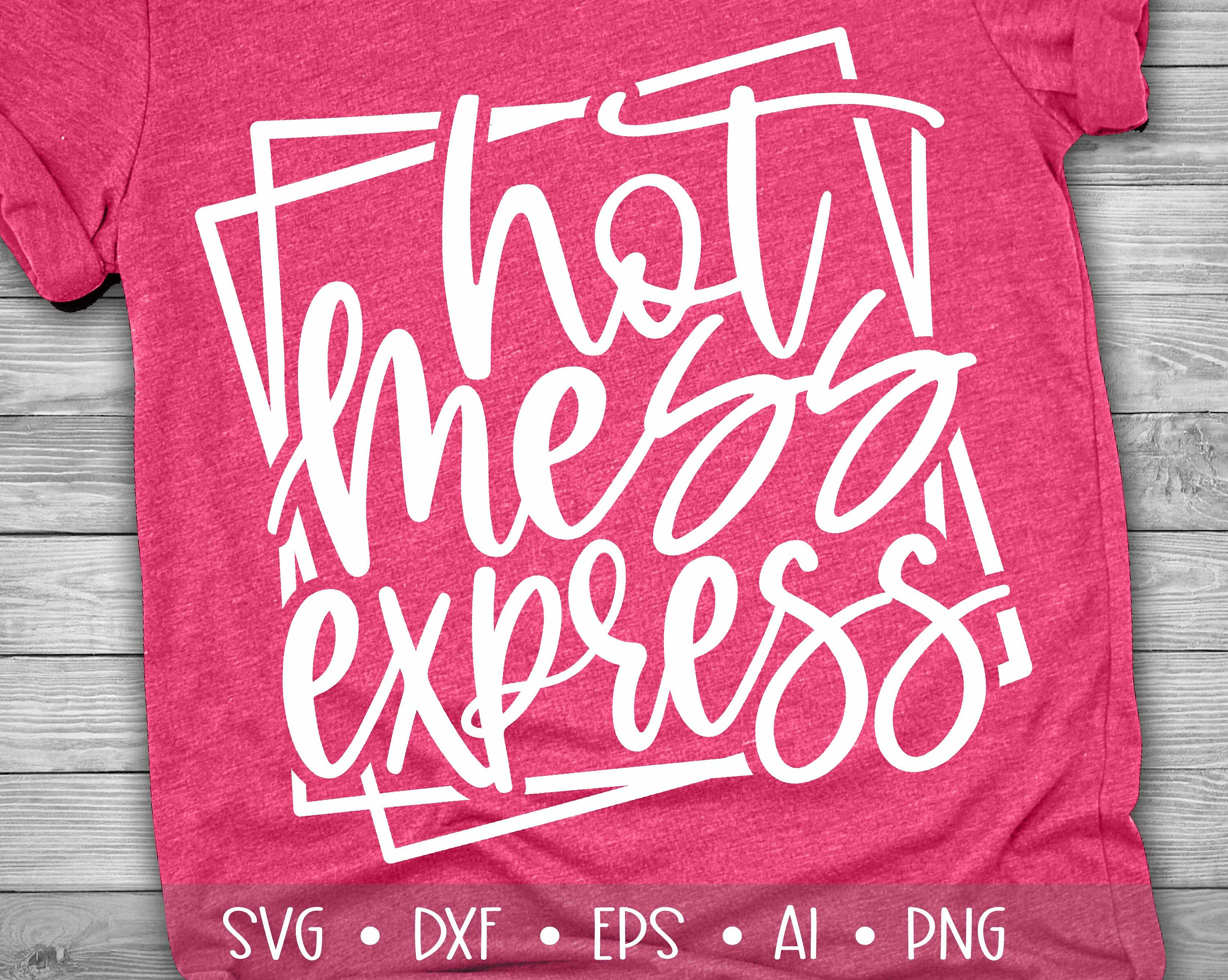 Hot Mess Express Svg Hot Mess Svg Funny Svg Sarcastic Svg | Etsy