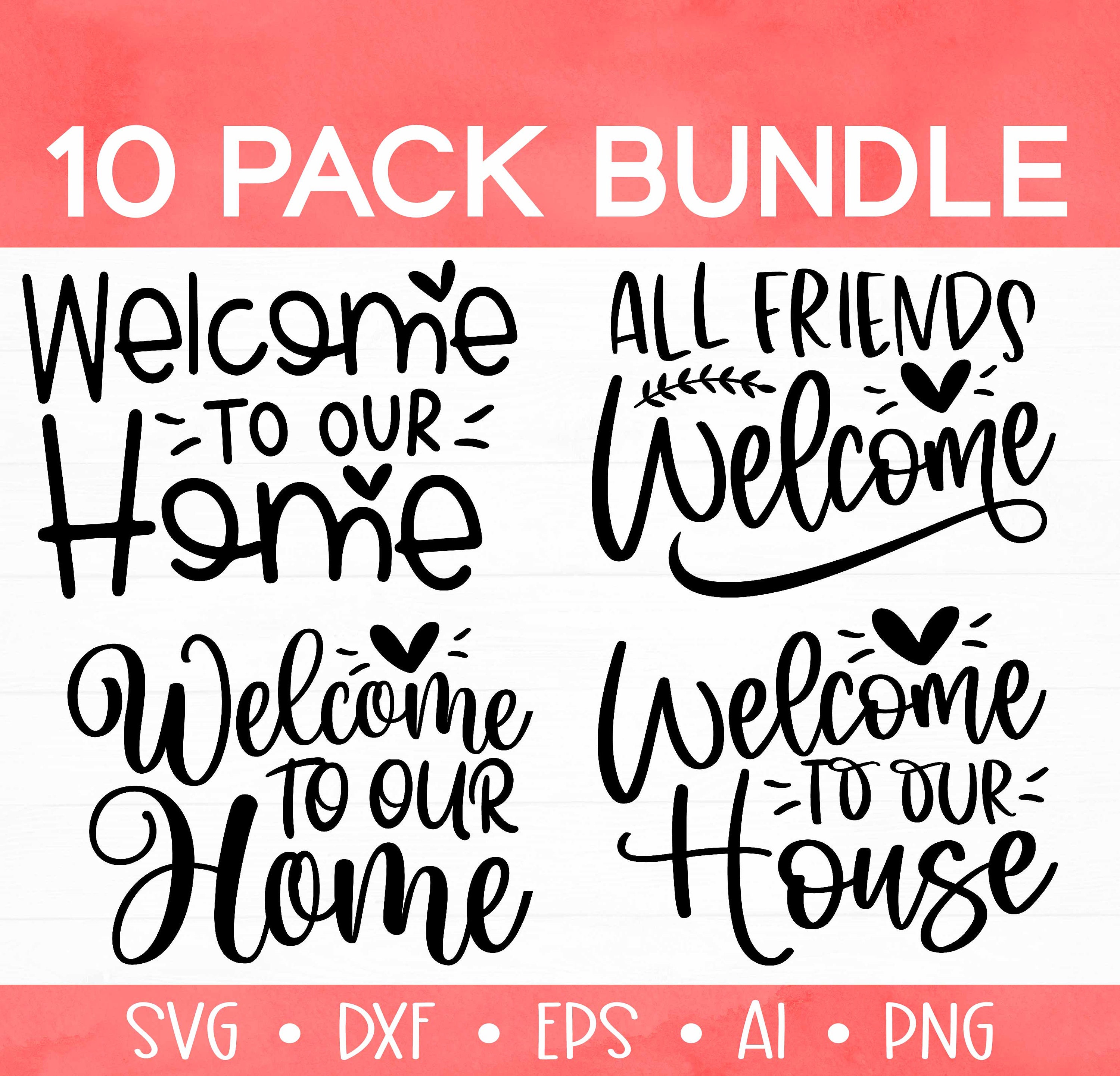 Welcome SVG Bundle Welcome Home Svg Welcome Sign Svg Home - Etsy Canada