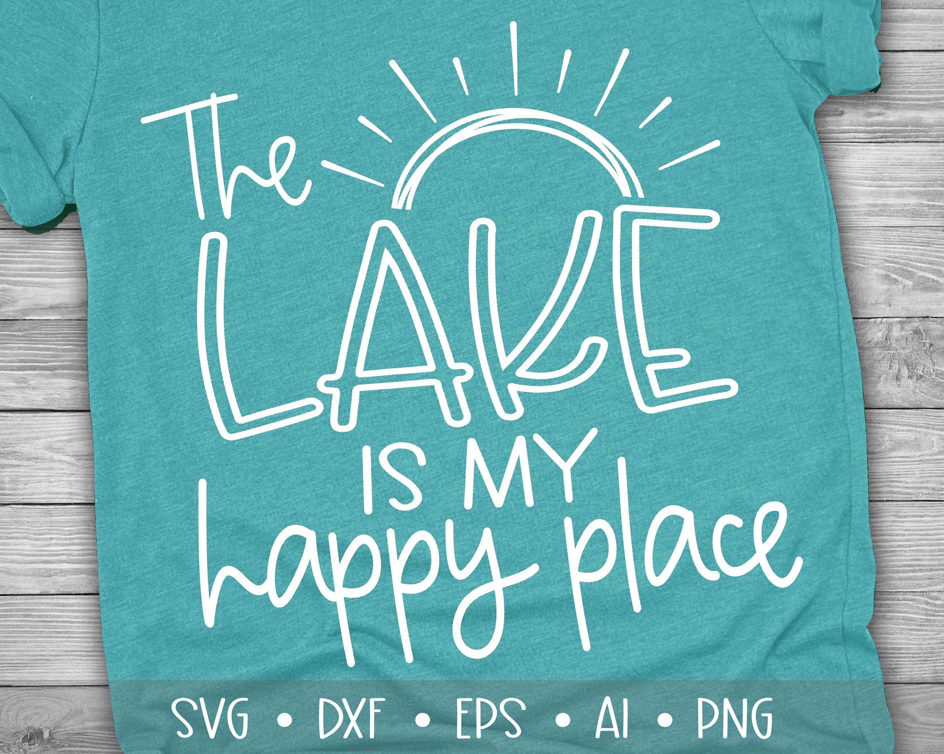 The Beach is my Happy Place Svg Happy Place Svg Beach Svg | Etsy