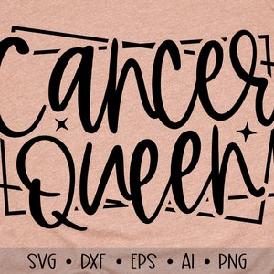 Cancer Queen Svg, Zodiac Svg, Horoscope Svg, Birthday Queen Svg, My ...