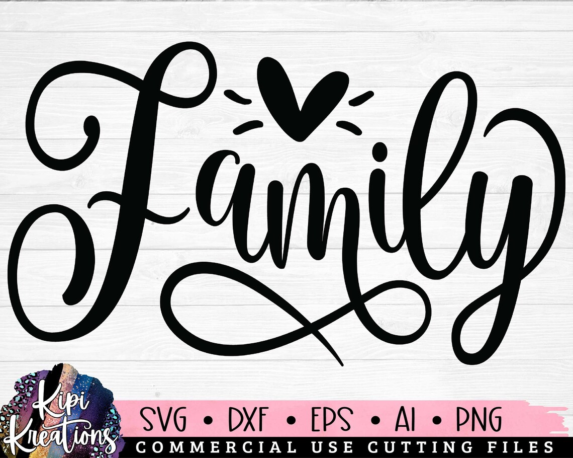 Family Svg Family Sign SVG Family Art Svg Rustic Farmhouse - Etsy