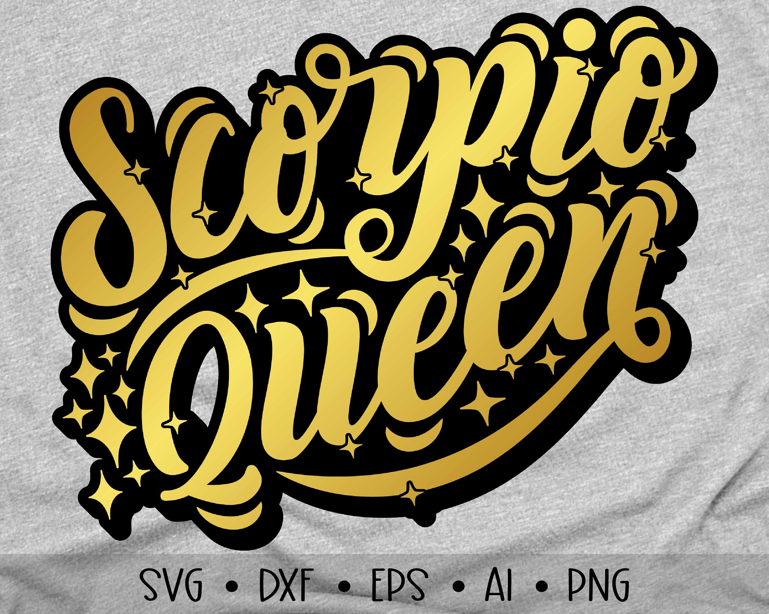 Scorpio Queen Svg Birthday Queen Svg It's My Birthday | Etsy