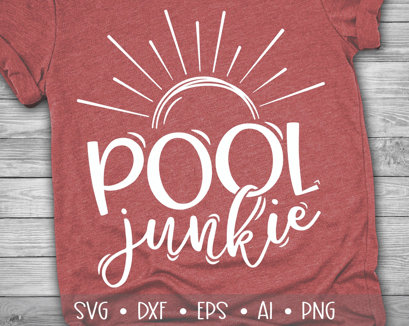 Pool Junkie Svg Pool Svg Summer Svg Summer Time Svg - Etsy