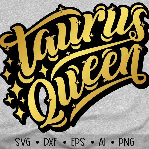Taurus Woman Svg - Etsy