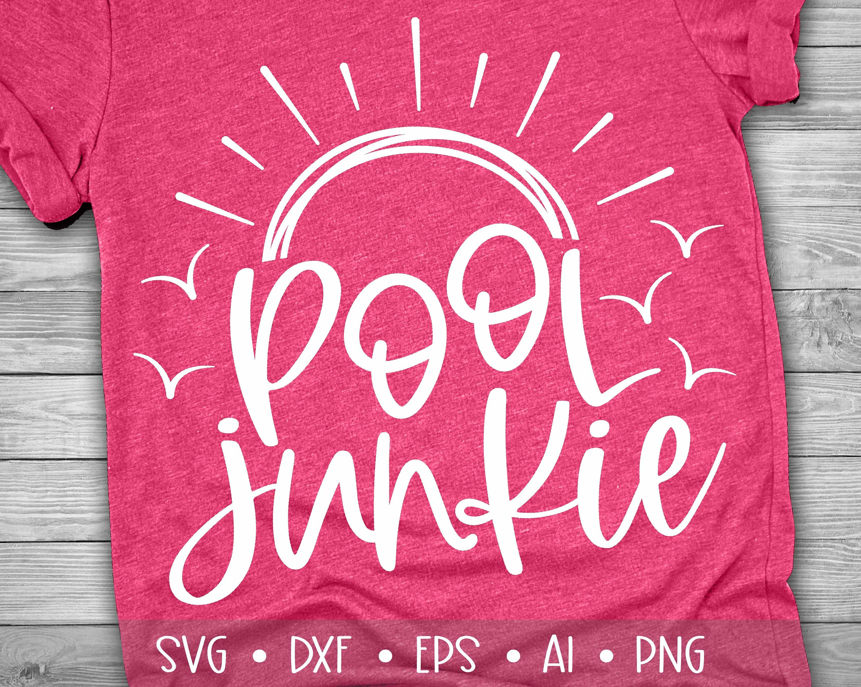 Pool Junkie Svg Pool Svg Summer Svg Summer Time Svg - Etsy