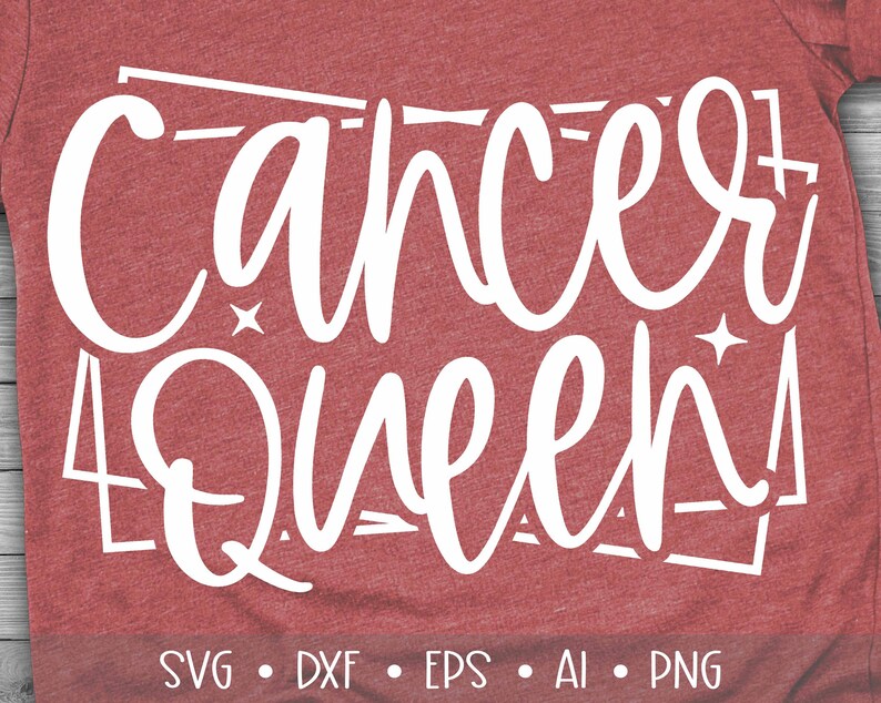Cancer Queen Svg Zodiac Svg Horoscope Svg Birthday Queen | Etsy