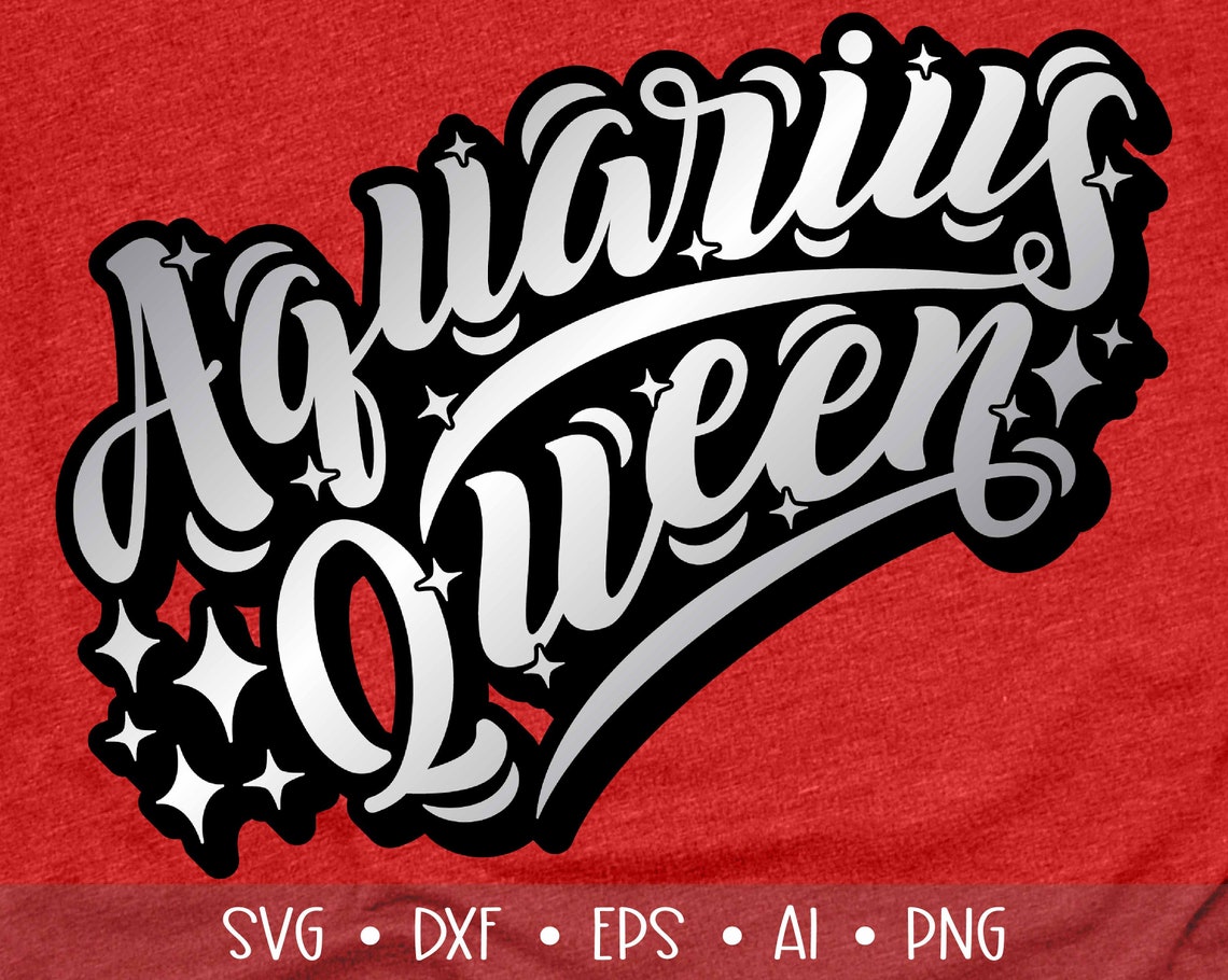Aquarius Queen Svg Birthday Queen Svg It's My Birthday - Etsy