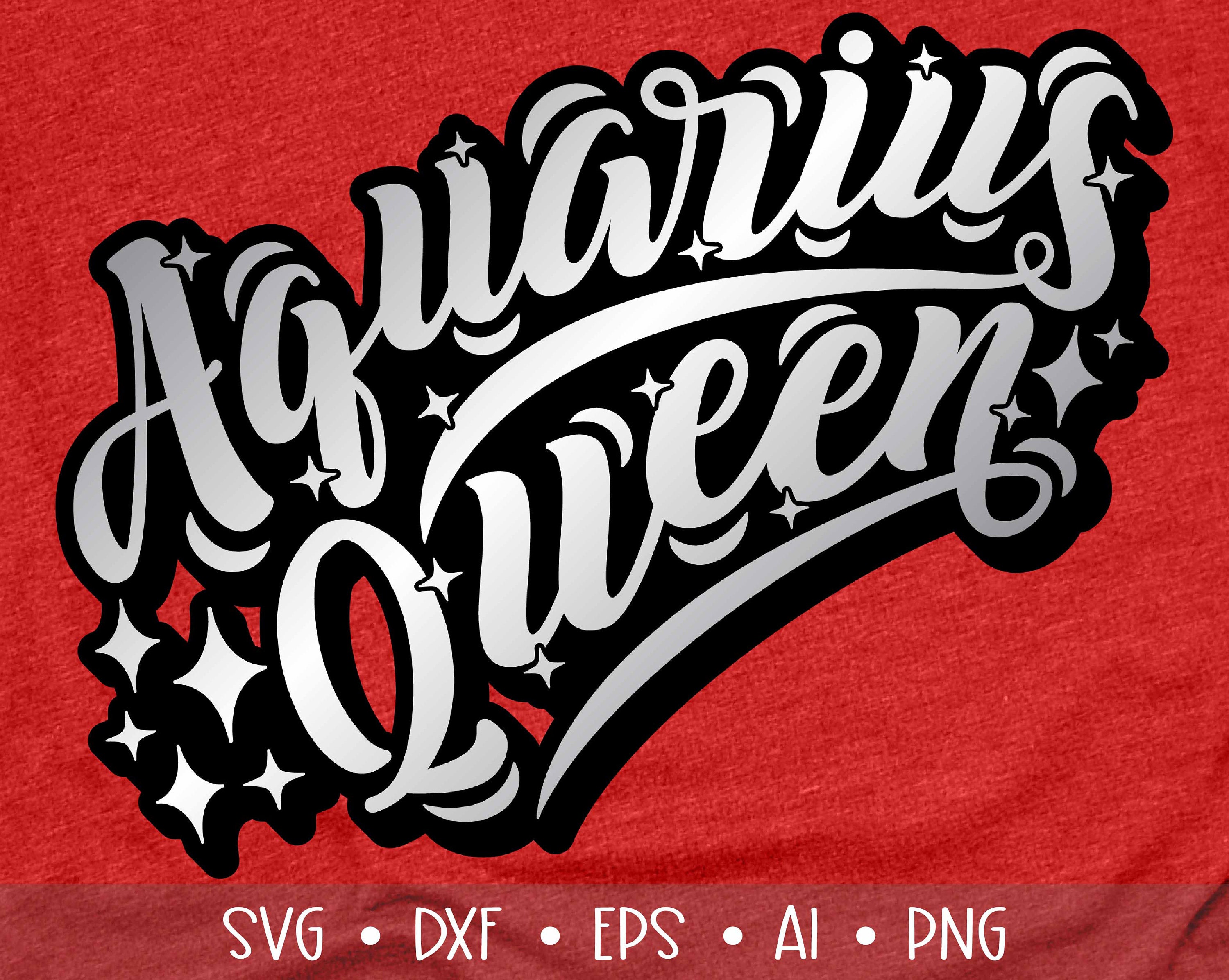 Aquarius Queen Svg Birthday Queen Svg It's My Birthday - Etsy