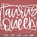 Taurus Queen Svg, Zodiac Svg, Horoscope Svg, Birthday Queen Svg, My ...