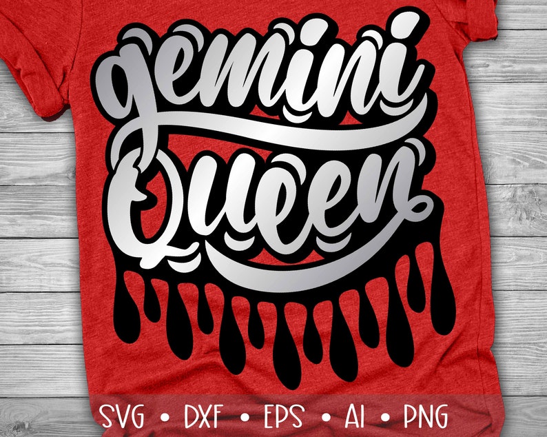 Gemini Queen Svg Birthday Queen Svg It's My Birthday - Etsy
