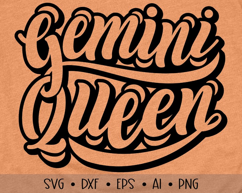 Gemini Queen Svg Birthday Queen Svg It's My Birthday - Etsy