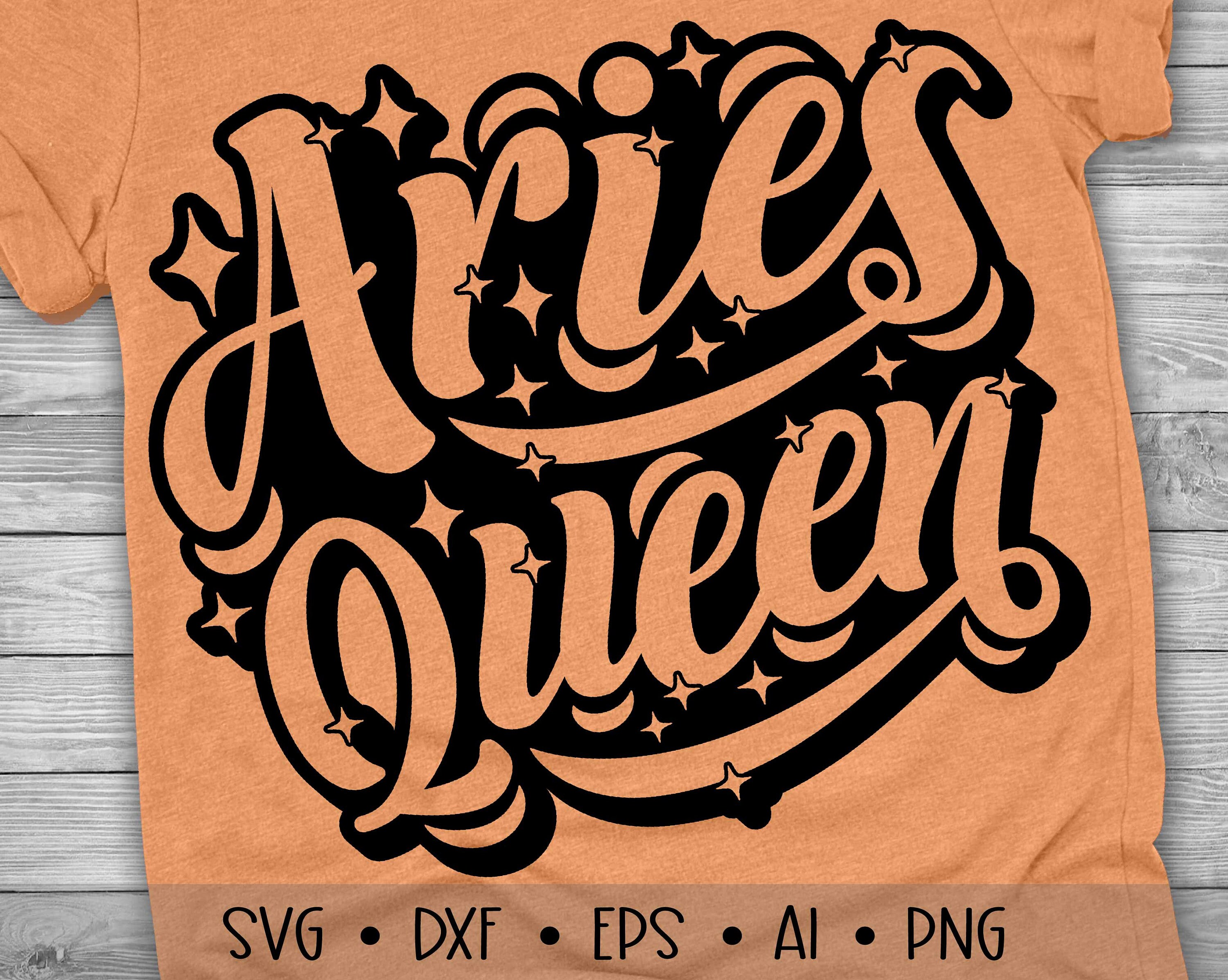 Aries Queen Svg Birthday Queen Svg It's My Birthday Svg | Etsy