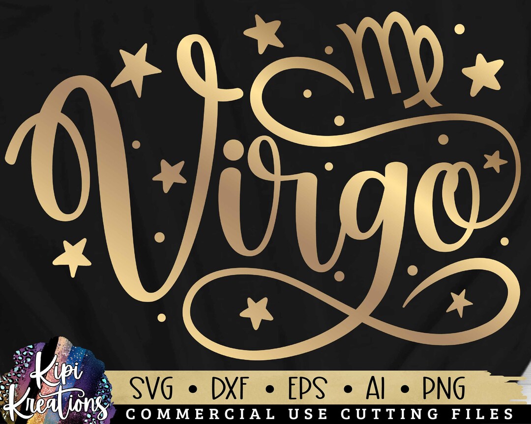 Virgo SVG, Zodiac SVG, Horoscope Svg, Astrology Signs Svg, Zodiac ...