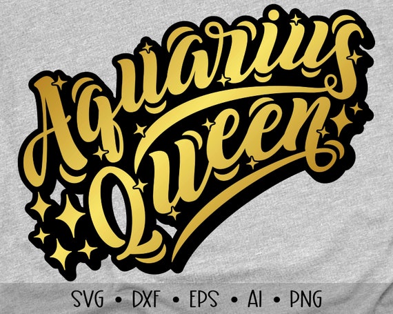 Aquarius Queen Svg Birthday Queen Svg It's My Birthday - Etsy