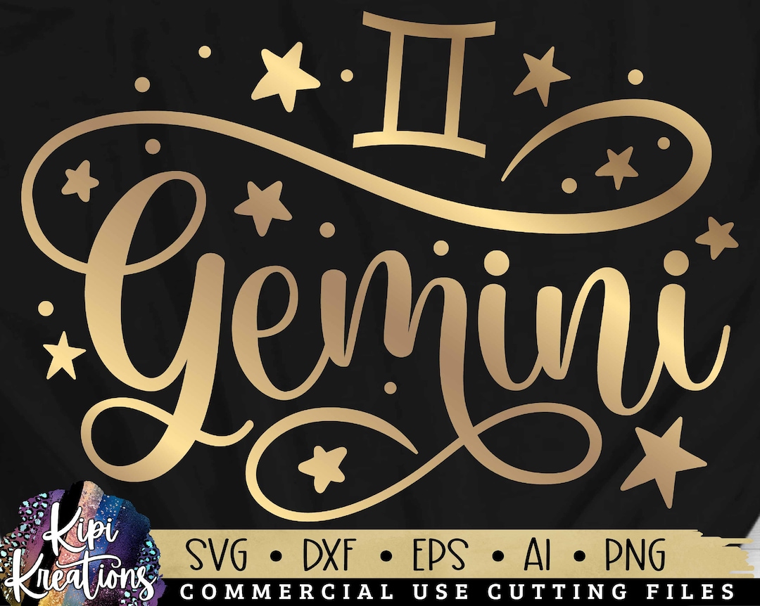 Gemini SVG, Zodiac SVG, Horoscope Svg, Astrology Signs Svg, Zodiac ...