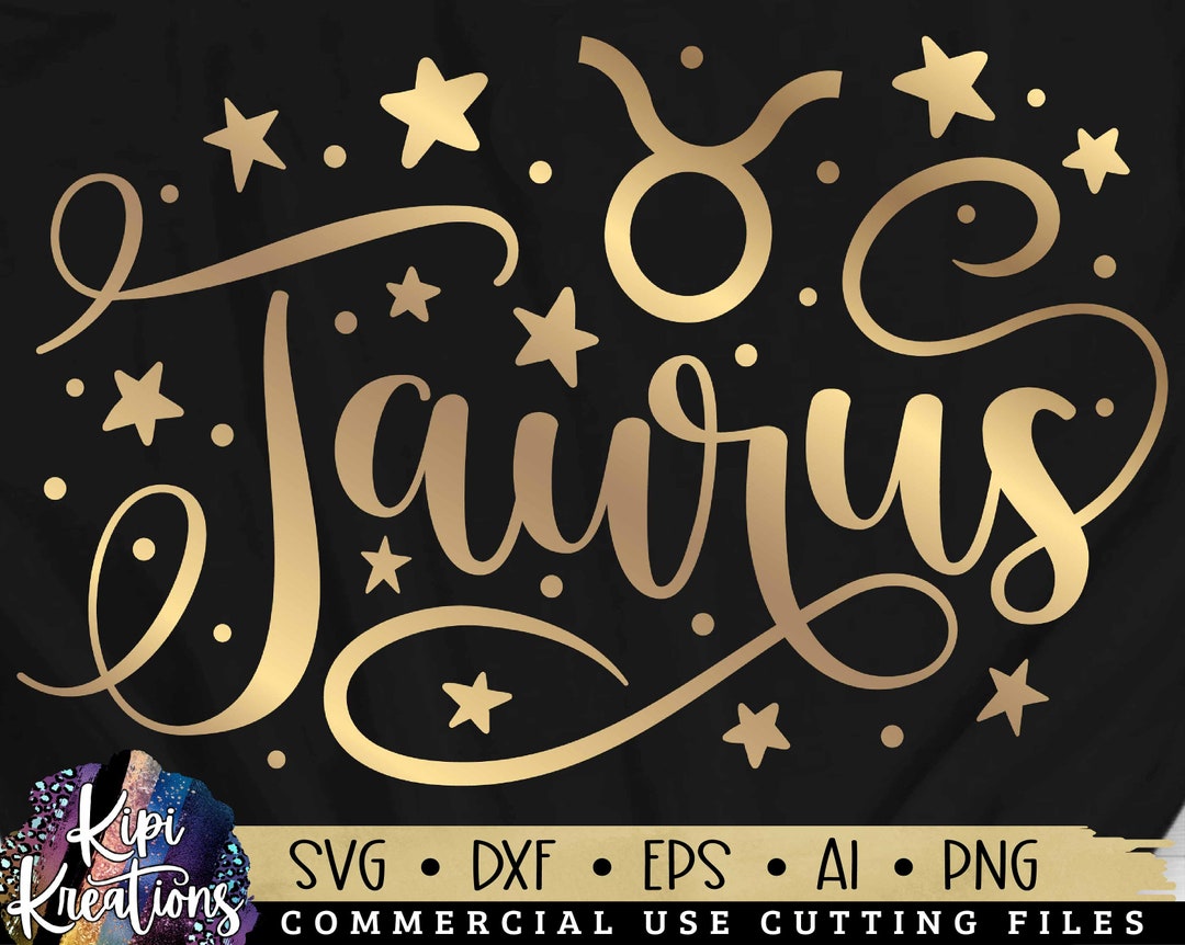 Taurus SVG, Zodiac SVG, Horoscope Svg, Astrology Signs Svg, Zodiac ...