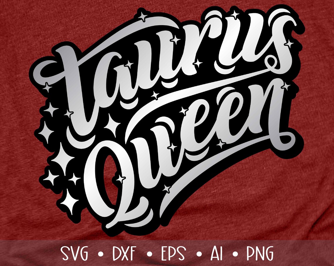 Taurus Queen Svg Birthday Queen Svg It's My Birthday | Etsy