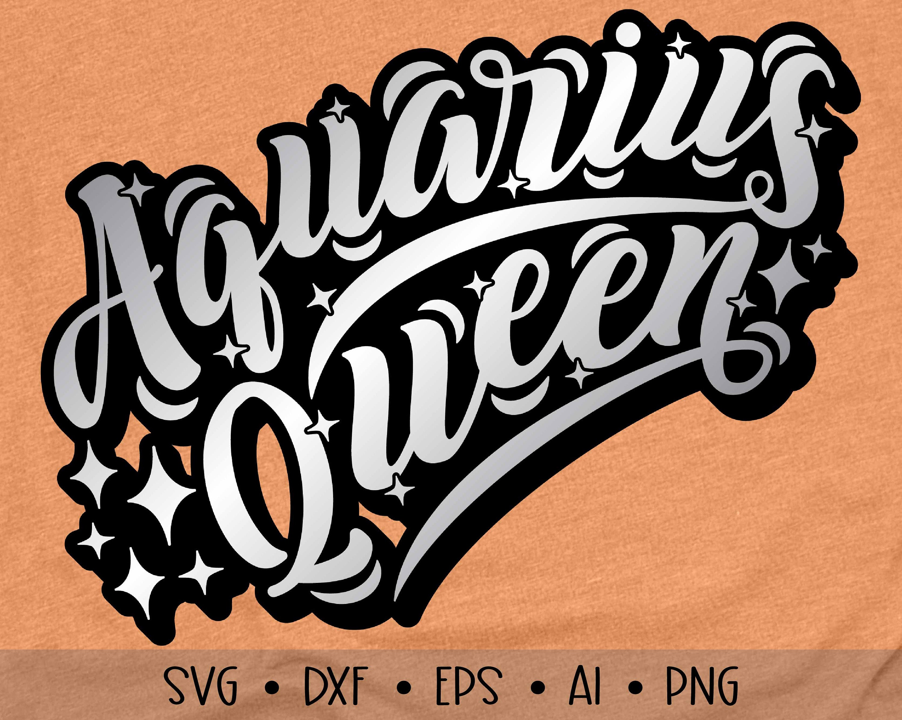 Aquarius Queen Svg Birthday Queen Svg It's My Birthday - Etsy