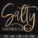 Salty Svg Self Love Svg Affirmation Svg Faith It Svg Salty - Etsy Canada