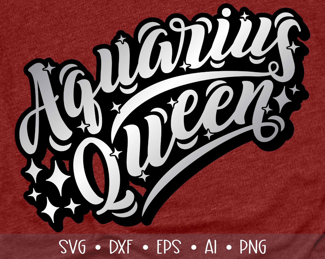 Aquarius Queen Svg Birthday Queen Svg It's My Birthday - Etsy