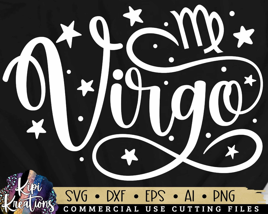 Virgo SVG Zodiac SVG Horoscope Svg Astrology Signs Svg - Etsy