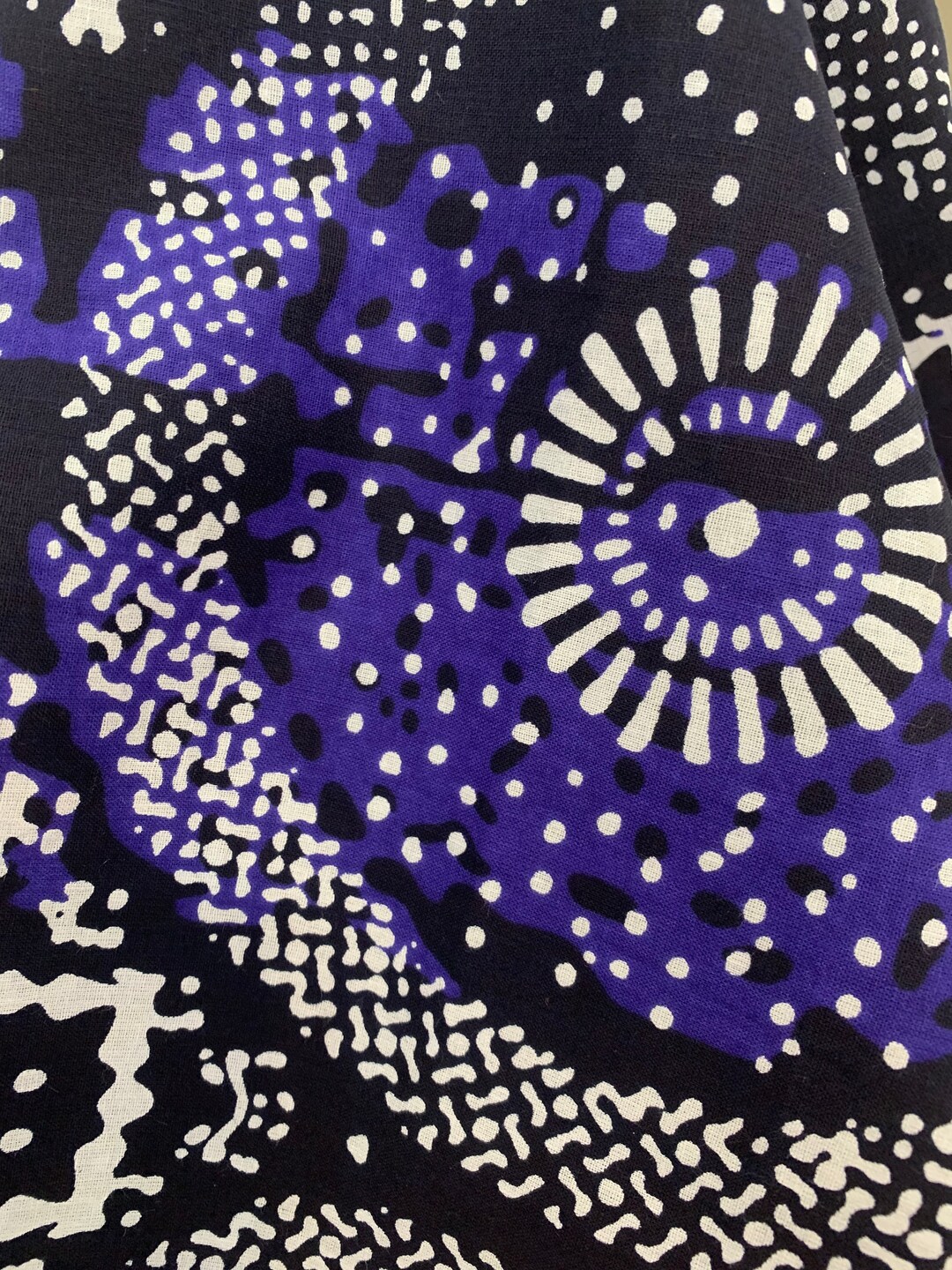 Cotton Fabric Fat Quarters, African Block Print Fabric, Sewing Clothing ...