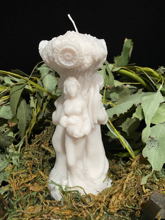 The Triune Goddess / Triple Goddess Maiden Mother and Crone | Etsy