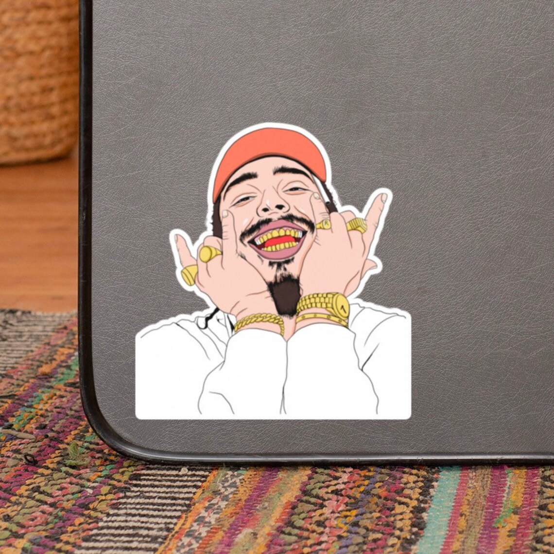 Hip-Hop Rapper Sticker/Decal | Etsy