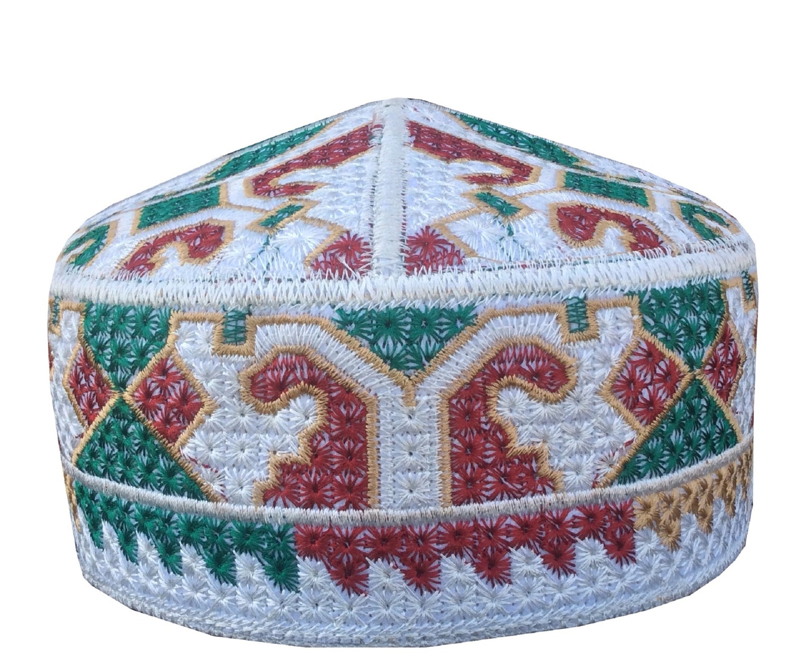 African Kufi Men's Koofi Summer Hand Made White Sufi | Etsy