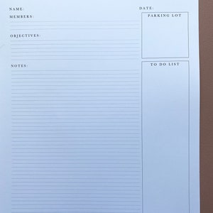 Project Management Insert Set - Etsy