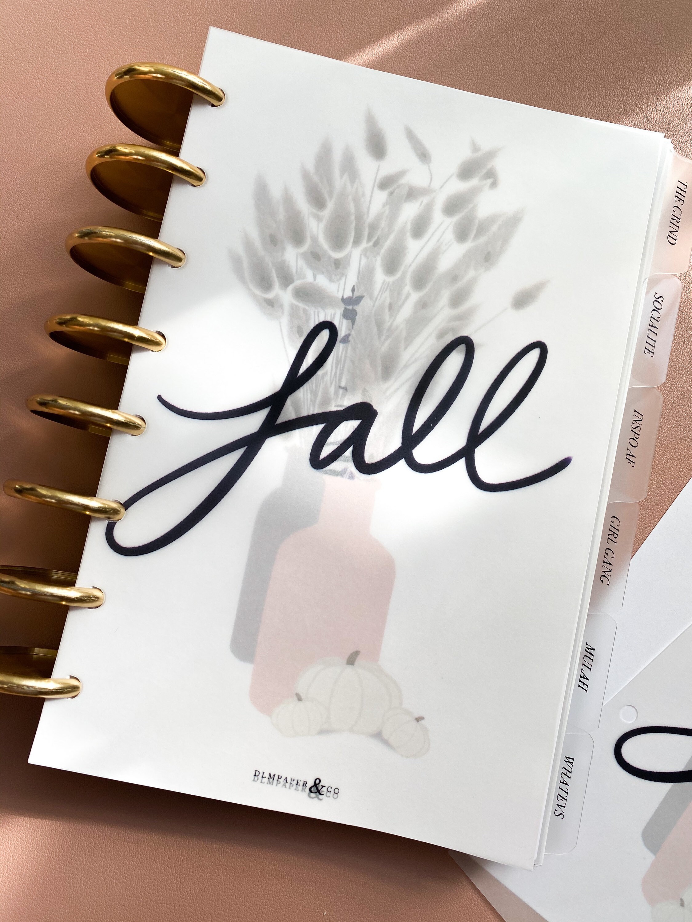Fall Art Paper Planner Inserts - Etsy