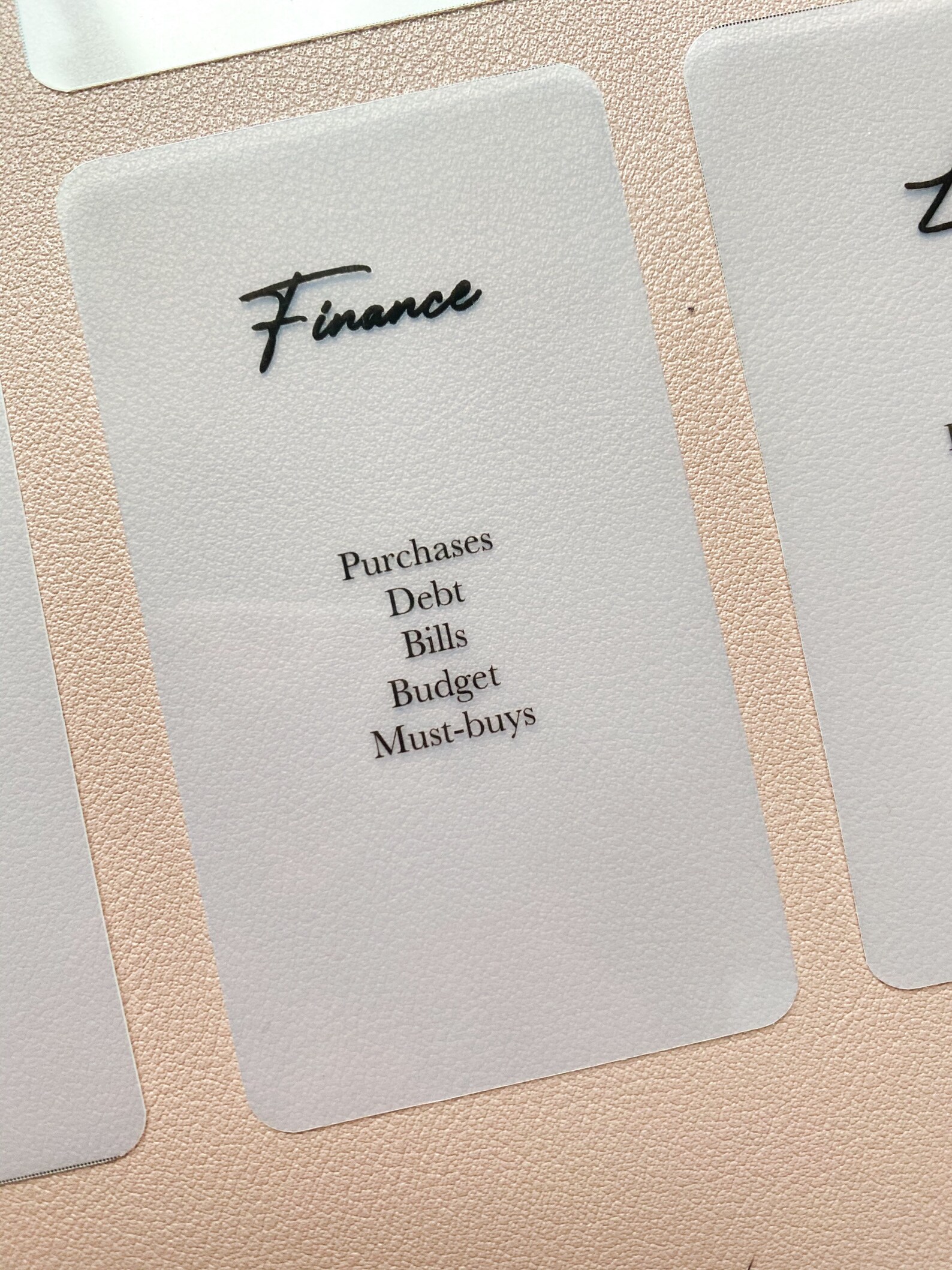 Planner Cards - Etsy