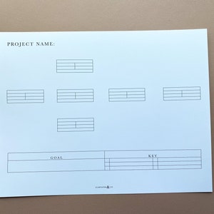 Project Management Insert Set - Etsy