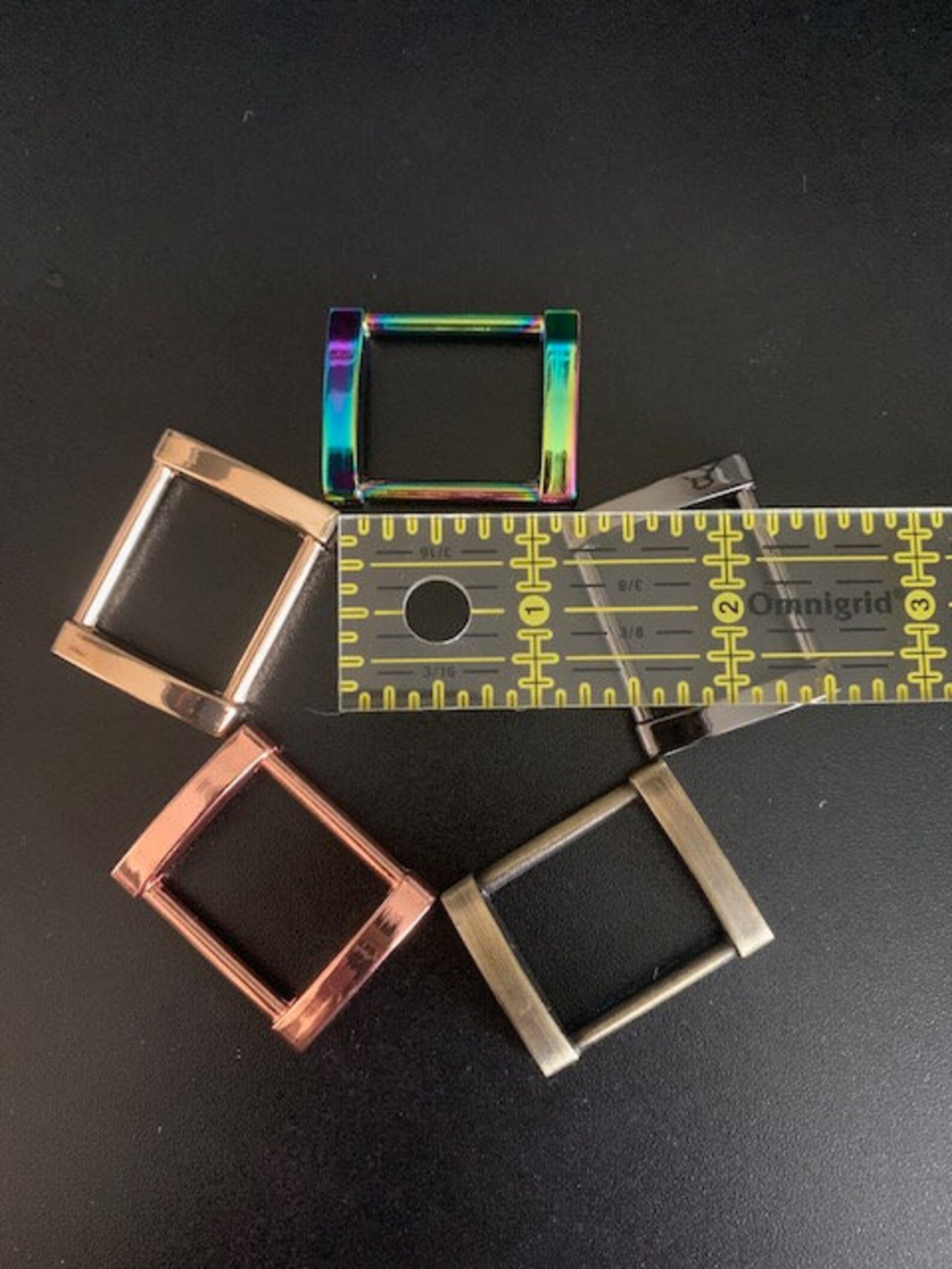 1 Square D-ring for Purse Straps Pack of 4 - Etsy