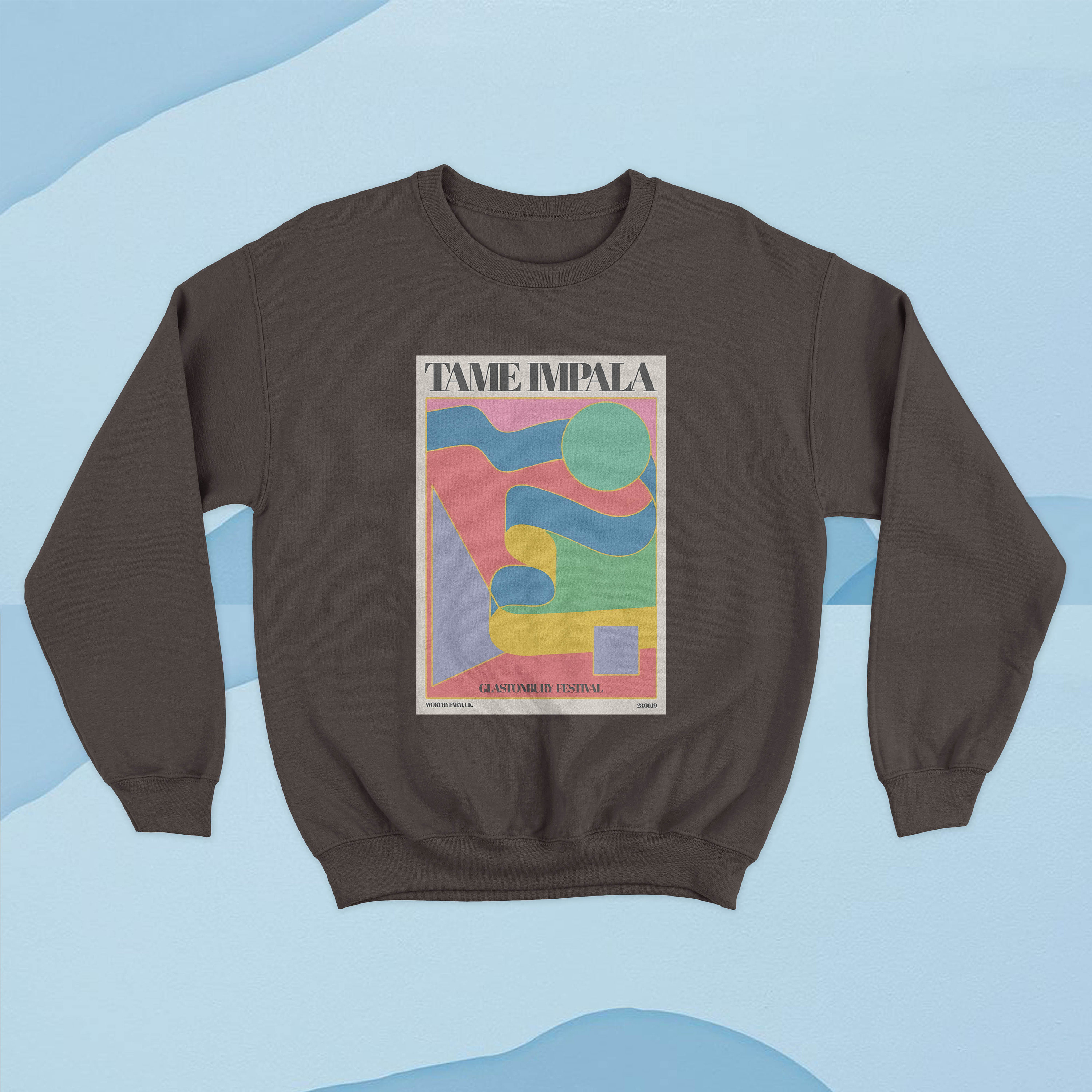 Tema Impala Sweatshirt, Tame Impala Graphic Poster Sweatshirt, Tame ...