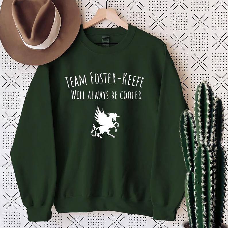 Team Foster Keefe Sweatshirt, Keeper of the Lost Citie, Black Swan ...