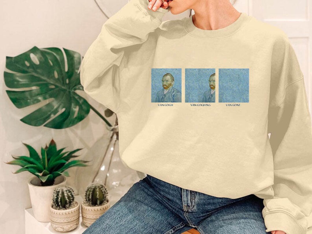Vincent Van Gogh Funny Art Meme T-shirt Goghing Gone Beautiful Art Gift ...