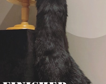 Fursuit Premade Floor Dragger Tail Halloween - Etsy