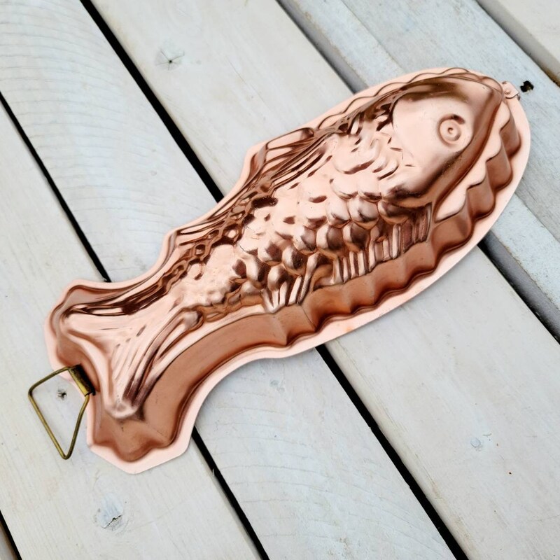 Copper Fish Mold - Etsy