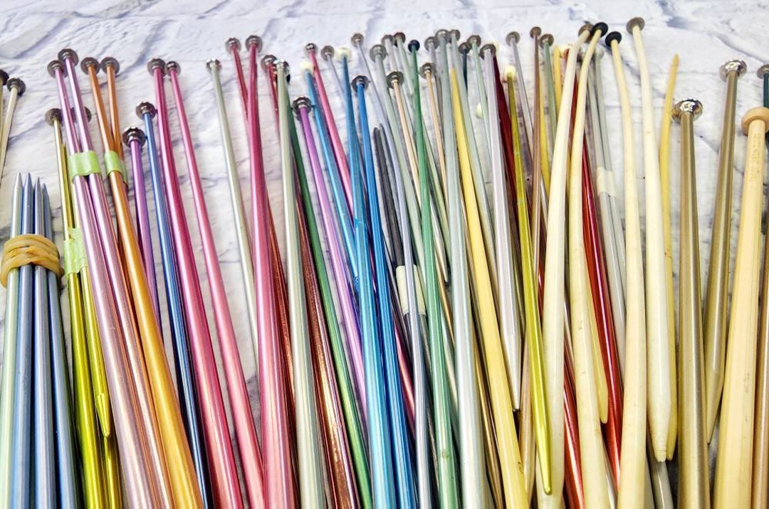 Large Vintage Lot of 70 Antique Knitting Needles Various Sizes - Etsy