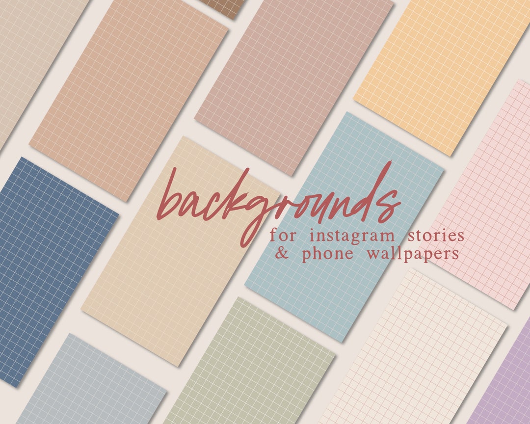 35 Grid Instagram Story Backgrounds, Phone Wallpapers, Blank Insta ...