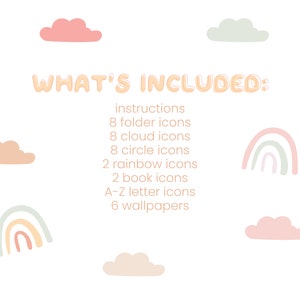 Pastel Desktop Folder Icons | Mac + Windows | Bundle - Etsy